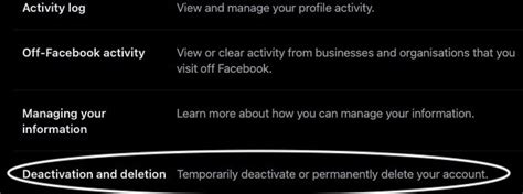 How To Delete Or Deactivate Your Facebook Account In Quick And Easy Steps