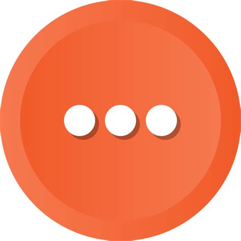 Ellipsis Button Icon At Getdrawings Free Download