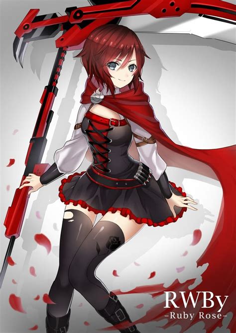 Ruby Rose Rwby Anime Rwby Characters Rwby