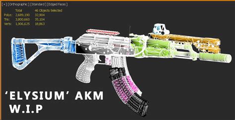 Elysium Akm — Polycount