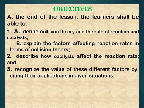 The Simple Collision Theory And Rate Of Chemical Reactions Pptx