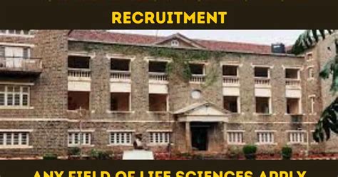 Applications Are Invited For The Post Of Project Assistant At Agharkar Research Institute