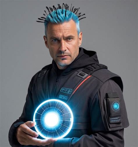 A Man Wearing A Black Jacket That Says Quot The Word Alien Quot