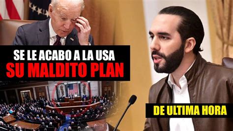 HACE UN MOMENTO ESTADOS UNIDOS JAMAS SE IMAGINO ESTE FUERTE GOLPE QUE
