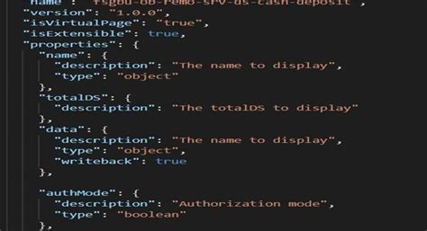 JSON Changes Base Component