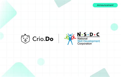 crio announces its official partnership with nsdc