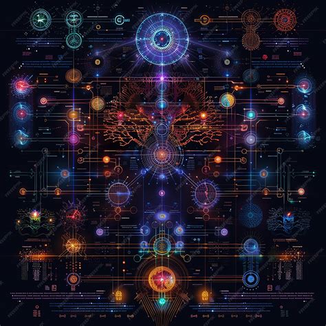 Intricate Flowchart Of A Quantum Algorithm Premium Ai Generated Image