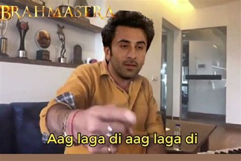 Brahmastra As Aag Laga Di Hindi Movie Plots Summed Up With Meme