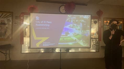 Redistricting Community Meeting Youtube