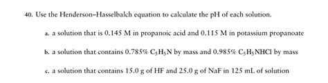solved 36 a buffer contains significant amounts of ammonia
