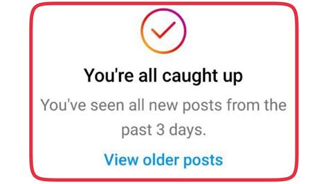 Instagram Fix Showing Youre All Caught Up Problem Solve Youtube
