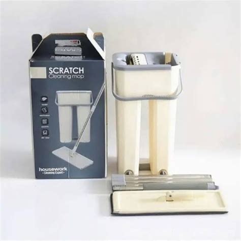 Jual Alat Pel Praktisl Scratch Cleaning Mop Shopee Indonesia