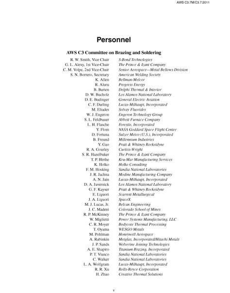 Aws Bookstore Aws C37c37m Specification For Aluminium Brazing