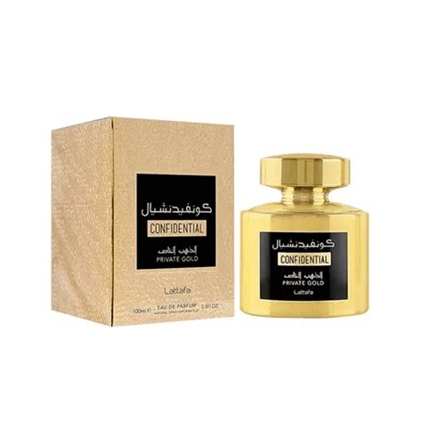 Lattafa Confidential Private Gold 100ml EDP - Fragstalk