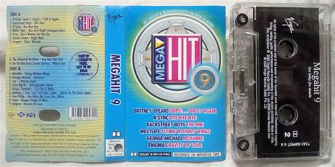 Mega Hits 9 Album Audio Cassette Tamil Audio Cd Tamil Vinyl Records