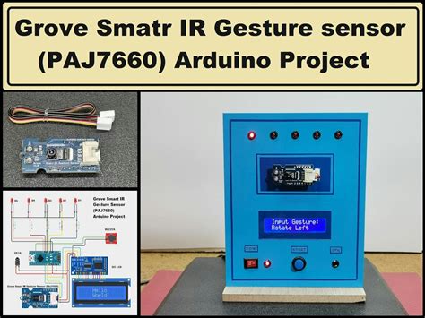 Grove Smart Ir Gesture Sensor Paj7660 Arduino Project