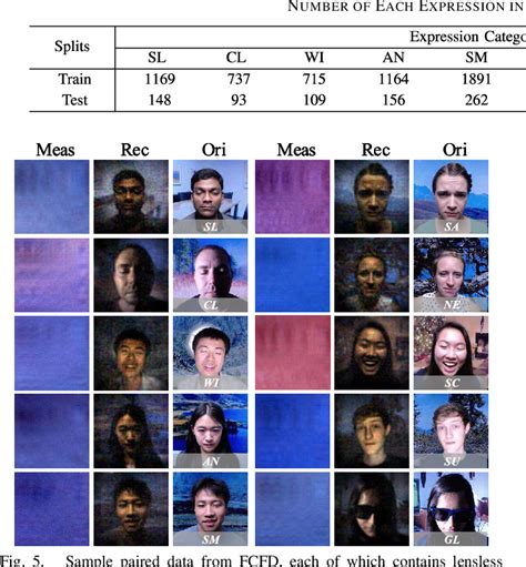 Figure 1 From Lensless Sensing Of Facial Expression By Transforming Spectral Attention Features