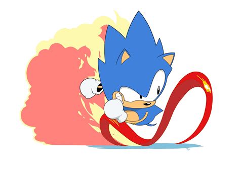 How To Draw Sonic In Sonic Mania
