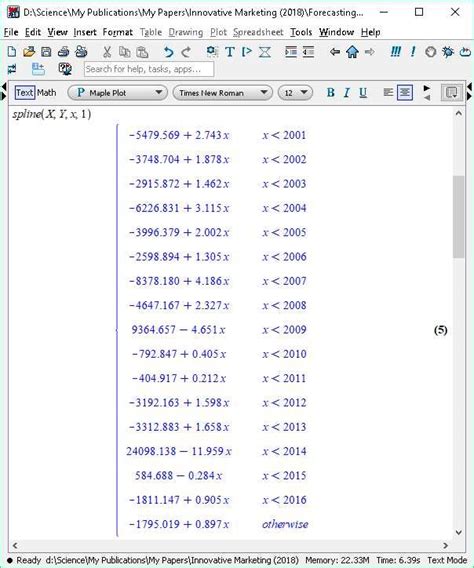 Figure A Function Description Of Linear Spline Download Scientific Diagram