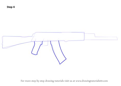 How To Draw A Draco Gun