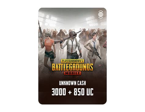 Купить Игровая валюта PUBG Mobile 3000 + 850 UC [Цифровая версия]