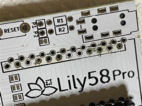 Help How Do I Fix This Pad On My Lily58 Pcb R Ergomechkeyboards