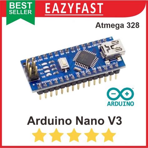 Jual Arduino Nano V3 Compatible 5V 16Mhz CH340 CH 340 Atmega328 328p
