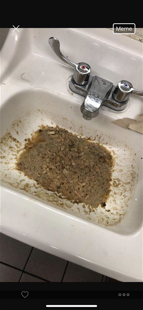 Question I Was Asked To Clean Up Vomit From Restroom Sink They Asked