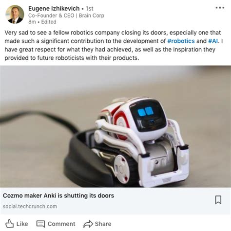 Anki Shutdown How The Robotics World Is Reacting The Robot Report