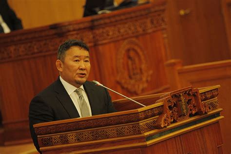 Монгол Улсын Ерөнхийлөгч Х Баттулга УИХ ын чуулганы нэгдсэн хуралдаанд оролцож үг хэллээ