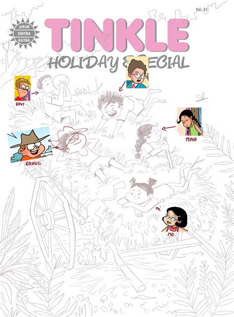 Cover Illustration For Tinkle Comics Behance