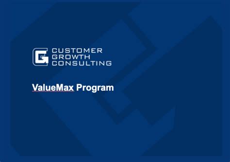 Value Frameworks Part 25 Articulating Benefits — Customer Growth