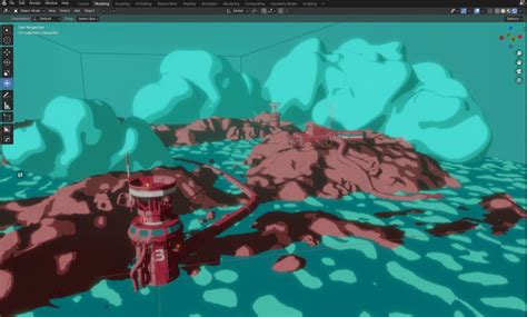 victor ullmann on linkedin wip blender project 3dart scifi