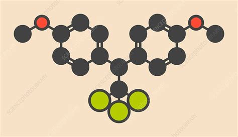 Methoxychlor Pesticide Molecule Stock Image F0166325 Science