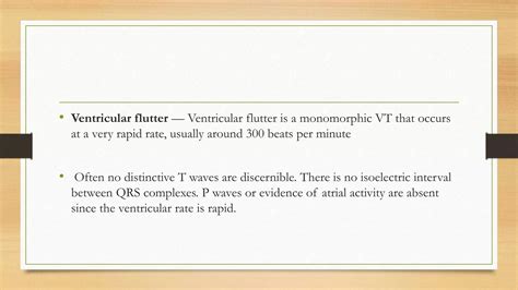 Ventricular Arrythmia Pptx Heart And Cardiovascular Diseases Diseases And Conditions