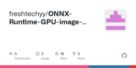 GitHub Freshtechyy ONNX Runtime GPU Image Classifciation Example