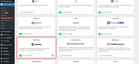 Grow Email List With Mailchimp In Wordpress Free Fluent Forms