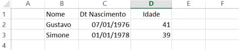 Como Calcular Idade Pela Data De Nascimento Blog Do Gustavo