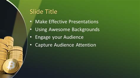 Free Cryptocurrency Bitcoin Powerpoint Template Free Powerpoint Templates