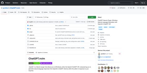 chatgpt nvim 为neovim打造的强大chatgpt插件 懂ai