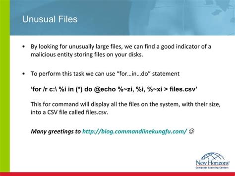 Intrusion Discovery On Windows Ppt Operating Systems Computer