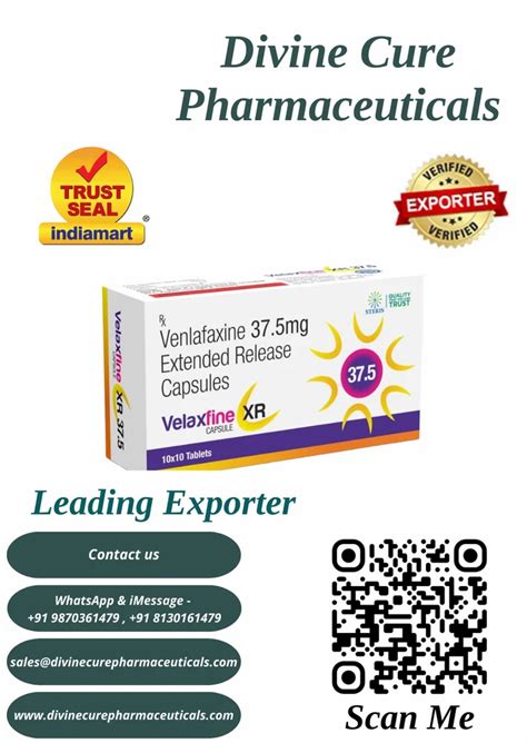 Venlaf Er 375mg At ₹ 500strip Effexor In Ghaziabad Id 2855839115173