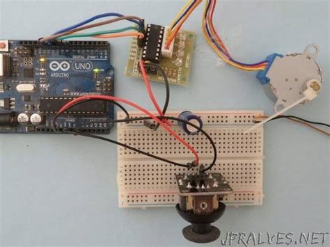 driving 28byj 48 stepper motor control with joystick