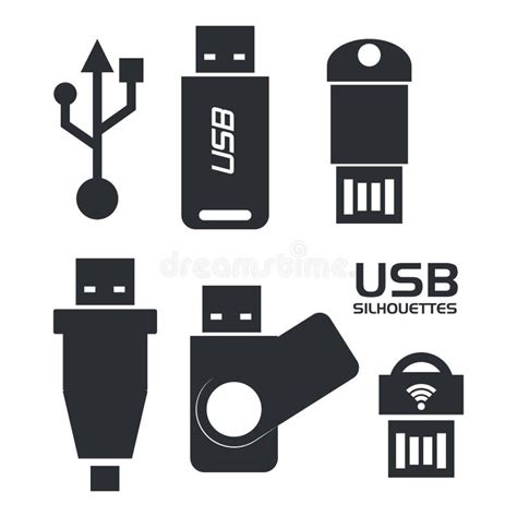 Usb Connection Design Vector Illustration Eps Graphic Stock Vector Illustration Of