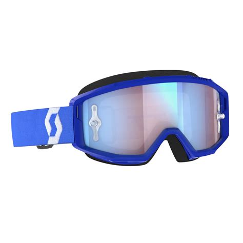 Scott Goggle Primal Bluewhite Blue Chrome Works Maciag Offroad