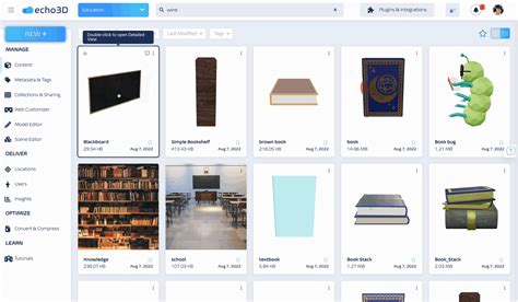 Echo3d Education
