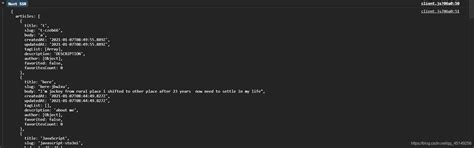 Vuejs 框架源码与进阶 Nuxtjs案例 Realworld项目 首页realworld获取标签列表 Csdn博客