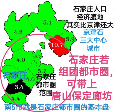 石家庄若组团都市圈可带上唐山保定廊坊 知乎