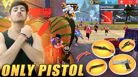 Only Pistol Challenge Garena Free Fire YouTube