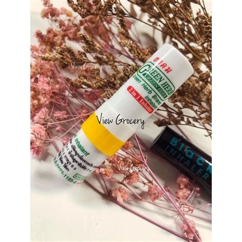 Jual Inhaler Thailand Black Inhaler Greenherb Brand Inhaler Original